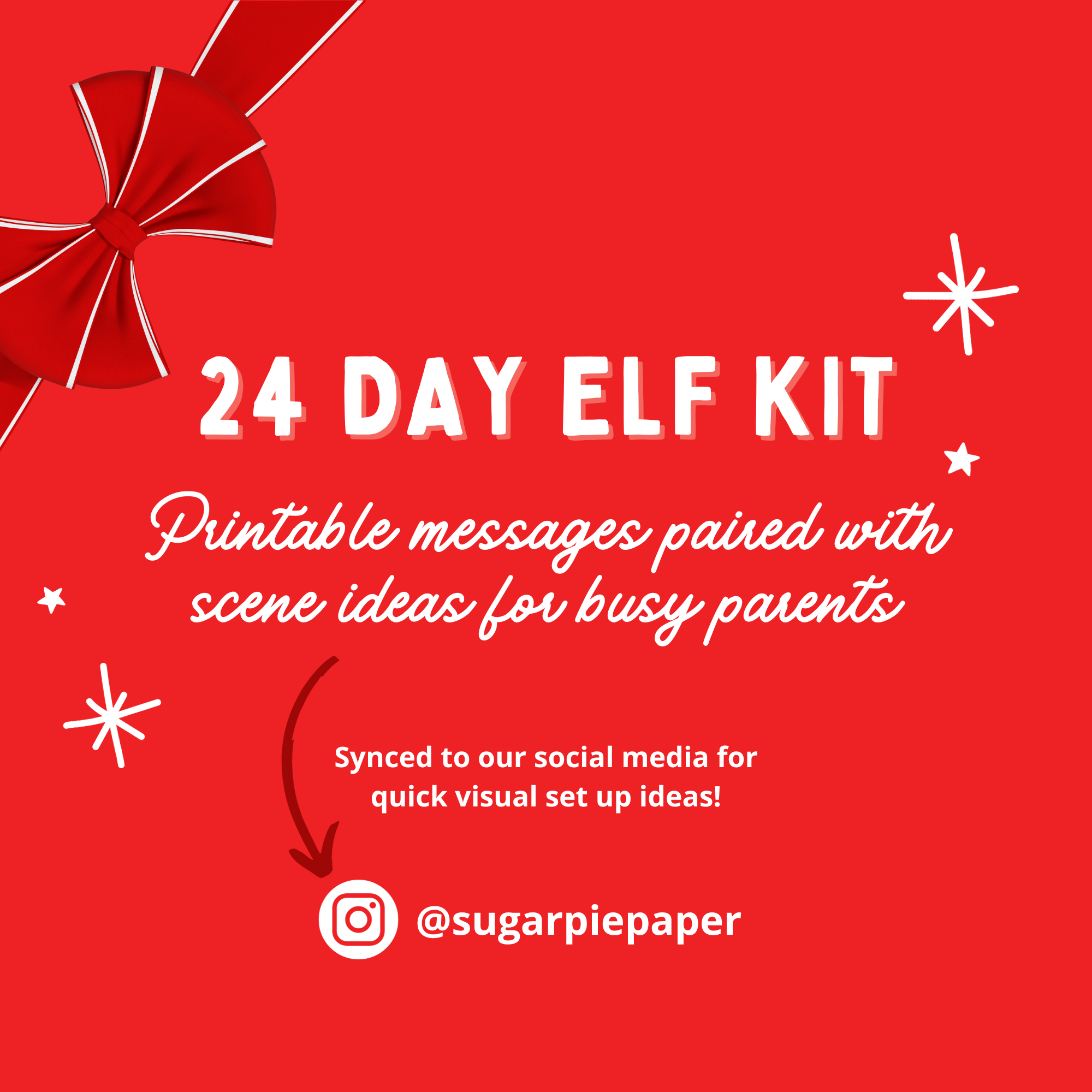 Elf Kit and Letters – Sugar Pie Paper
