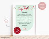 Elf Arrival and Farewell Printable Letters – Sugar Pie Paper