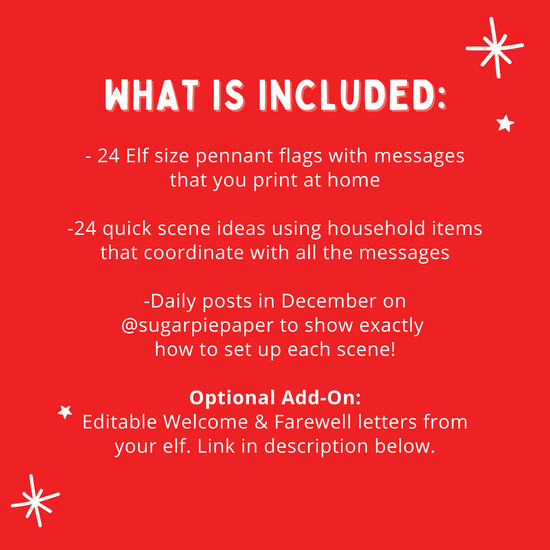 Christmas Elf Kit and Quick Set Up Ideas For Busy Parents – Sugar Pie Paper