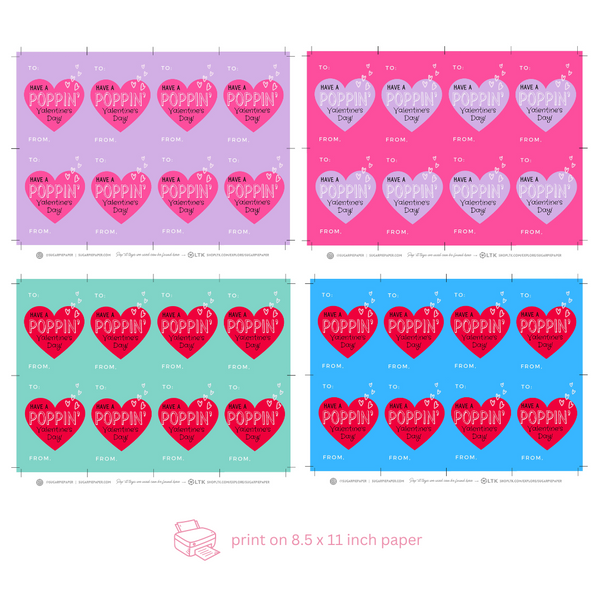 Pop-it Printable Cards – Sugar Pie Paper