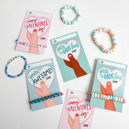 Friendship Bracelet Printable Cards – Sugar Pie Paper