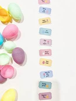 Printable Easter Egg Tokens for Kids – Sugar Pie Paper