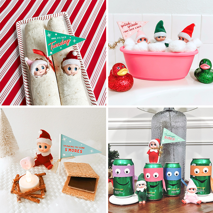 Christmas Elf Kit and Quick Set Up Ideas For Busy Parents – Sugar Pie Paper