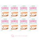 S'more Printable Cards – Sugar Pie Paper