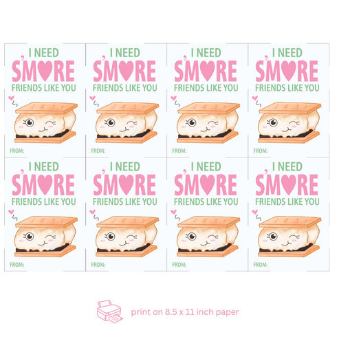 S'more Printable Cards – Sugar Pie Paper