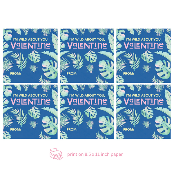 Jungle Animals Printable Cards – Sugar Pie Paper