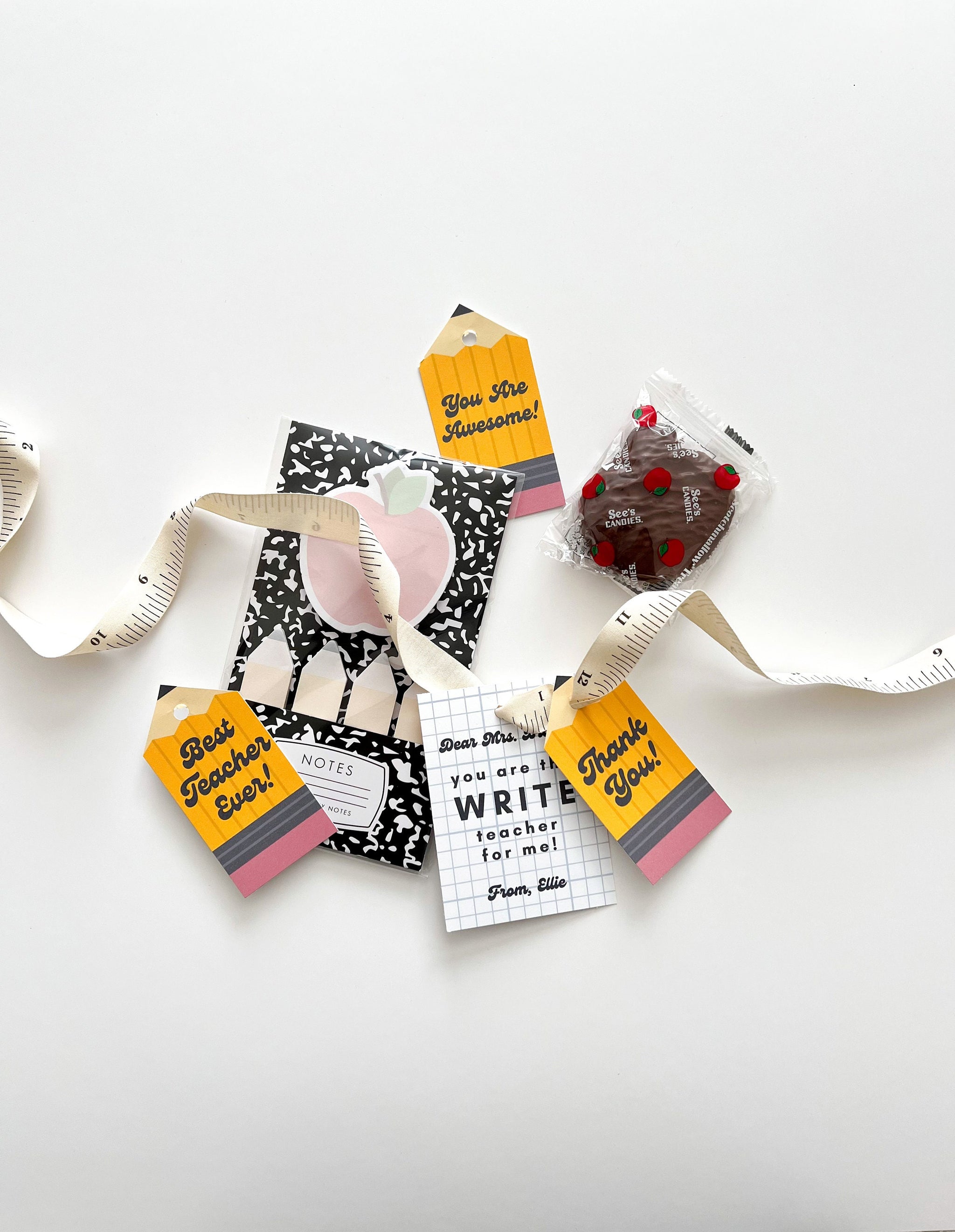 Teacher Appreciation Gift Tag | Write Teacher for Me – Sugar Pie Paper